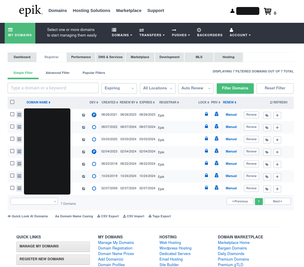 How to Transfer Domain Names Away from Epik | TLD-List