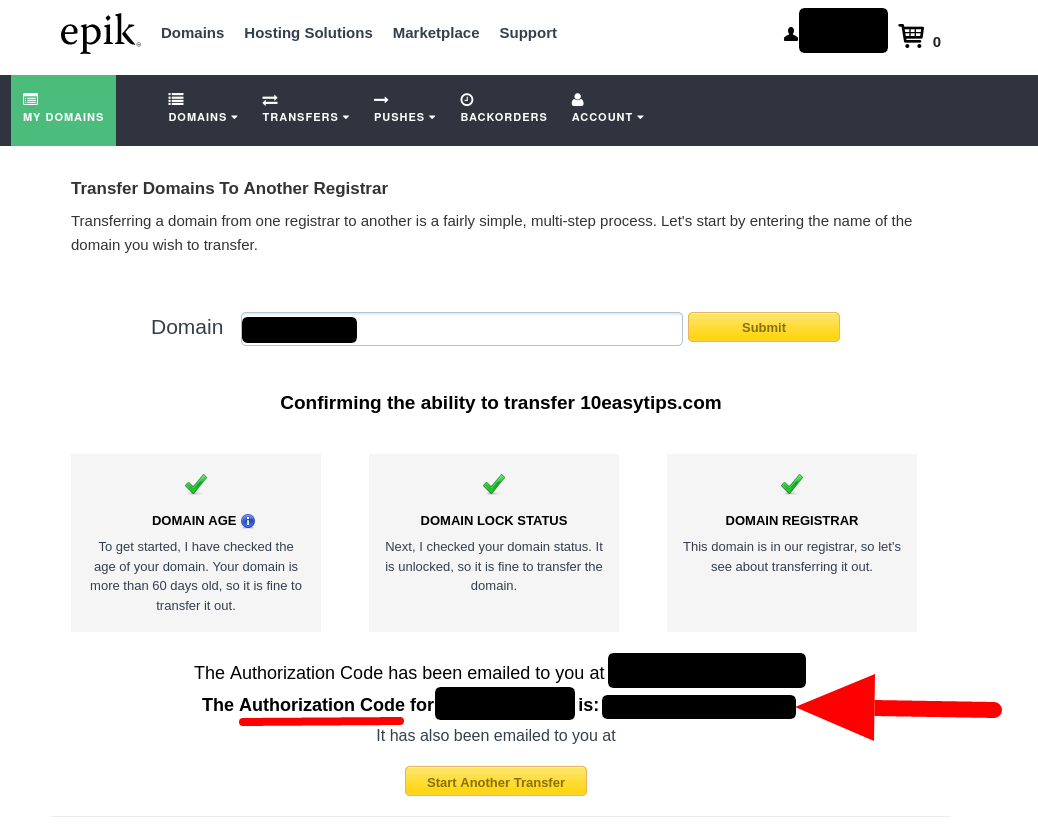 How to Transfer Domain Names Away from Epik | TLD-List
